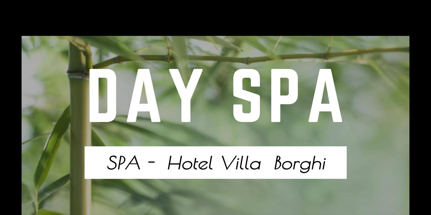 Day SPA | Hotel Villa Borghi